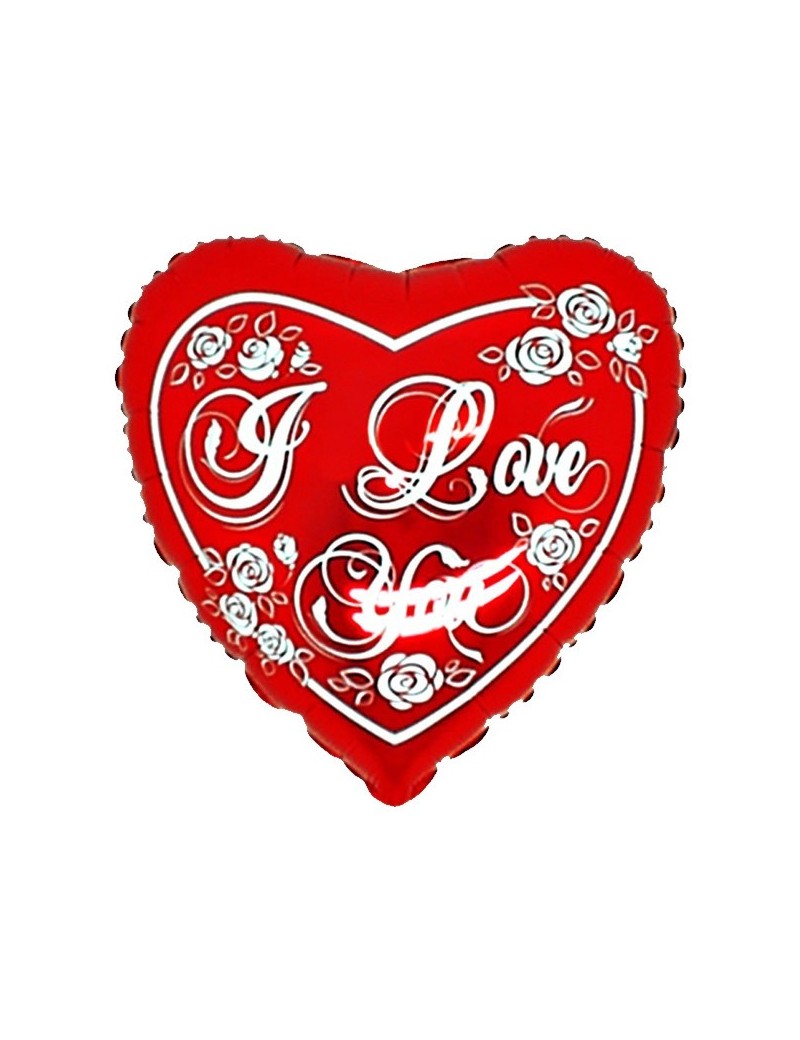Palloncino Cuore I Love You 18"